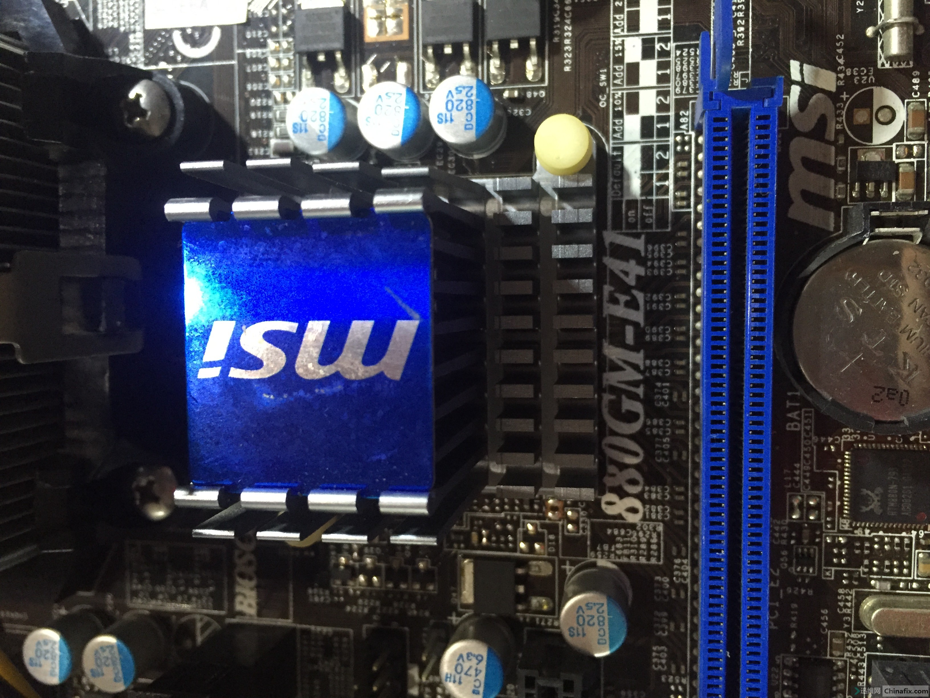 880GM-E41触发后掉电,有时不触发-迅维网-维修论坛