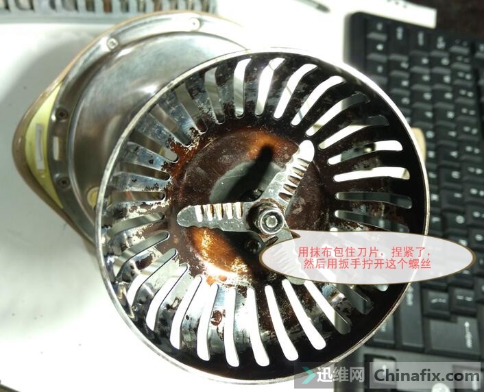 九阳DJ13B-D81SG全自动家用豆浆机看图说话-迅维网-维修论坛