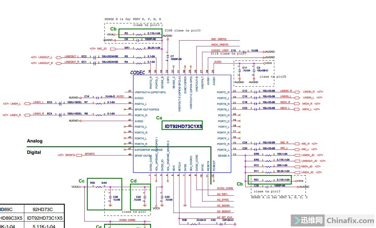 alc662详细电路图,al662应用电路图,al662声卡电路图(第2页)_大山谷图库