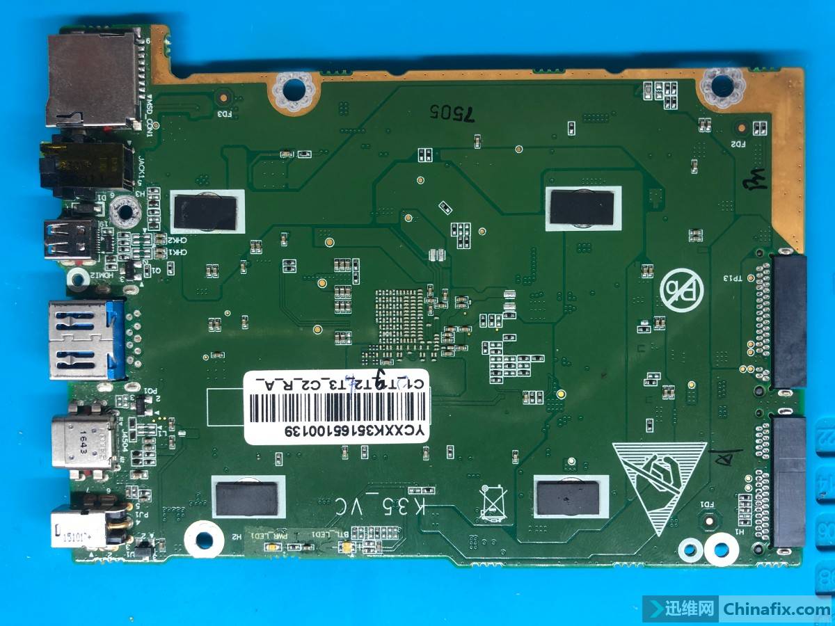 IFUNK硕泰 翼std001a 正面版号mv-7 94v-0 e89382 反面版号k35-vc-迅维网-维修论坛