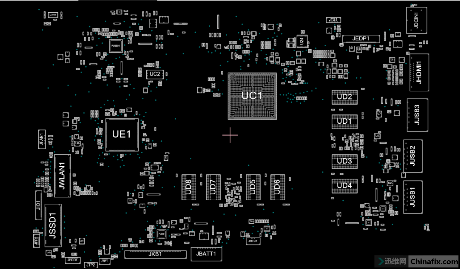 LENOVO IDEAPAD 3 14IGL05 - LCFC GS453 GS53 NM-C961 Schematic PDF-迅维网-维修论坛
