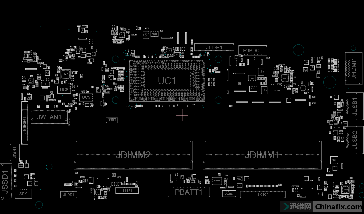 DELL_INSPIRON_3511_Compal_GDM50_LA-L241P (.CAD)-迅维网-维修论坛