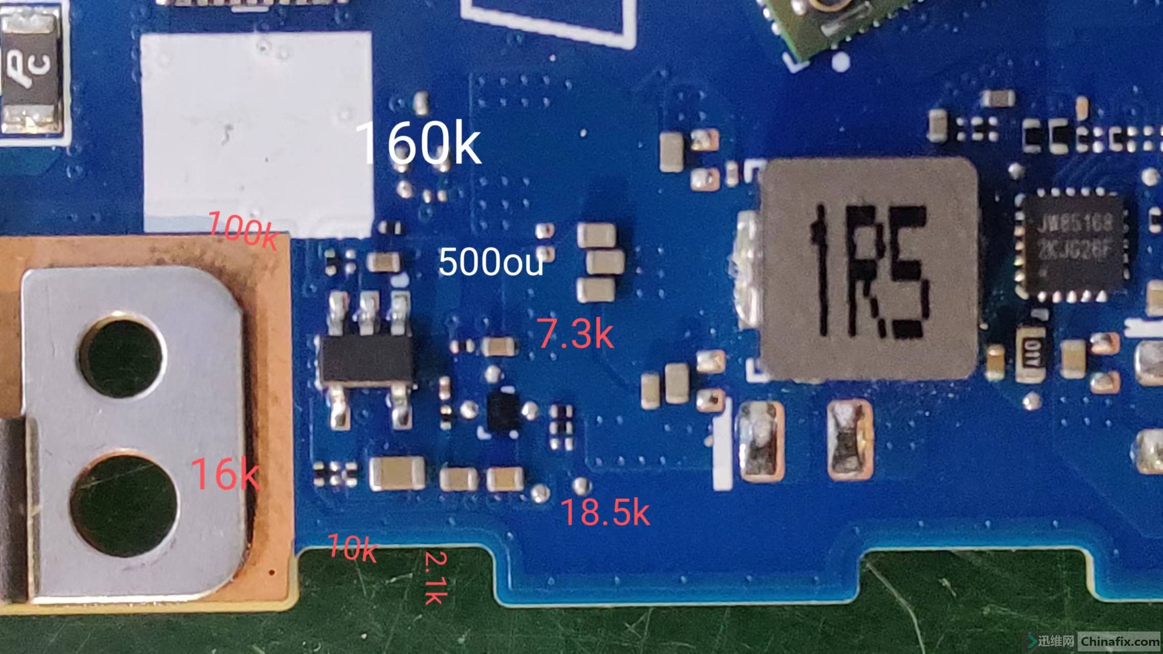 华为荣耀GLO-F56 版号DA9R1AMBAC0求助电阻-迅维网-维修论坛
